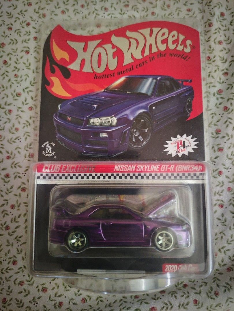 HOTWHEELS R34 SKYLINE RLC SET, Hobbies & Toys, Memorabilia ...