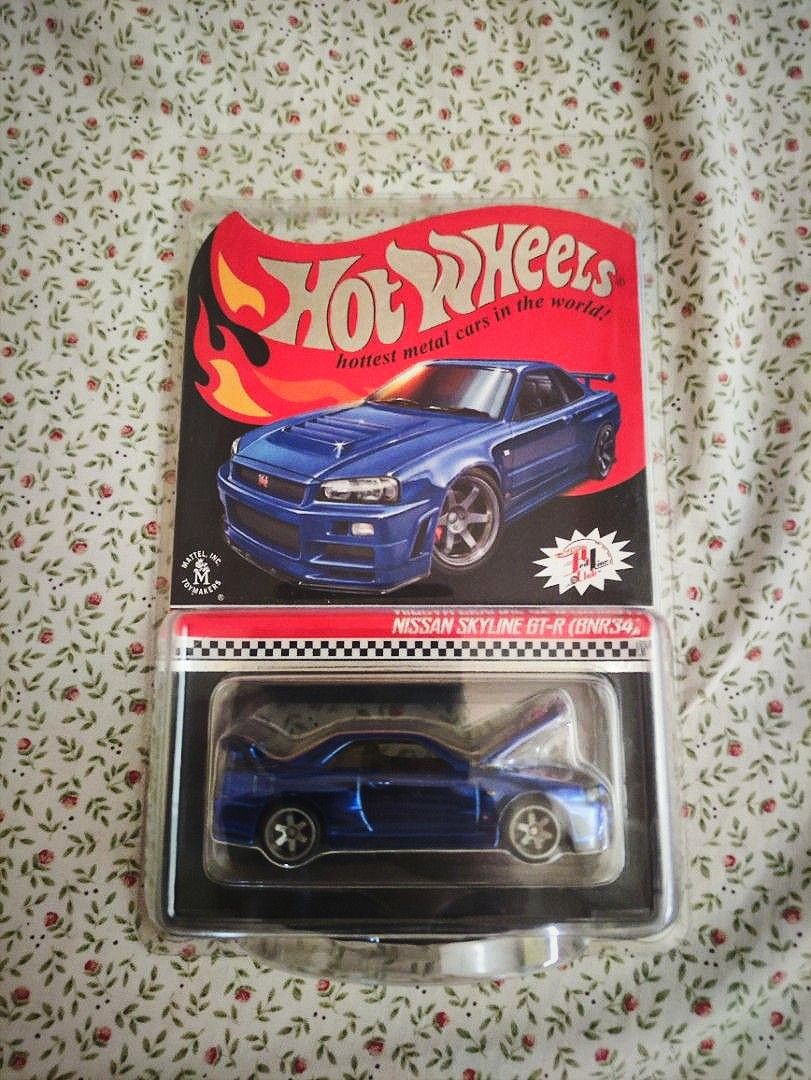 HOTWHEELS R34 SKYLINE RLC SET, Hobbies & Toys, Memorabilia & Collectibles, Vintage Collectibles ...
