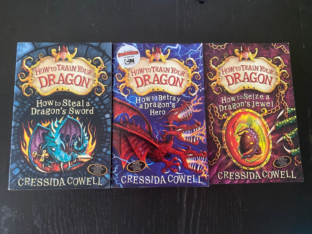 HTTYD Series Books 9-11, Hobbies & Toys, Books & Magazines, Fiction ...