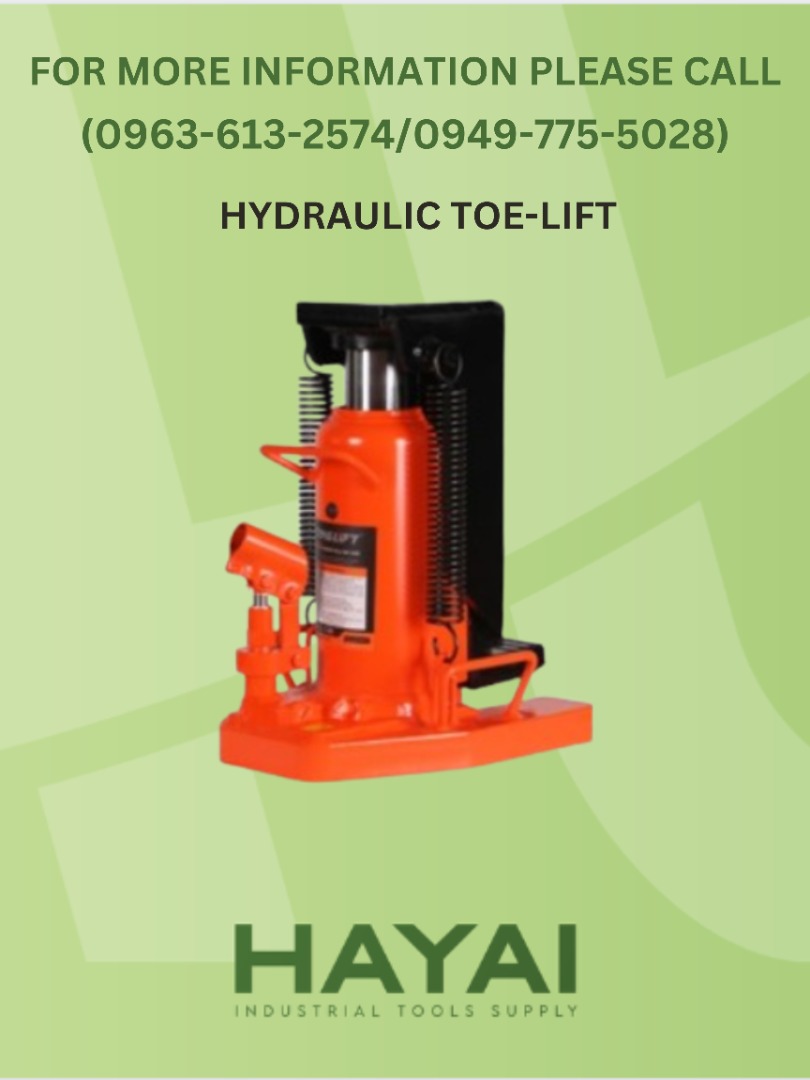 HYDRAULIC TOE-LIFT, Commercial & Industrial, Construction Tools ...