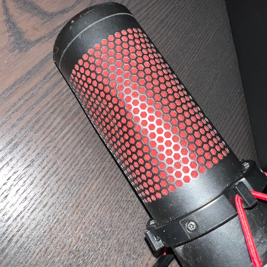 HyperX Quadcast microphone, Audio, Microphones on Carousell
