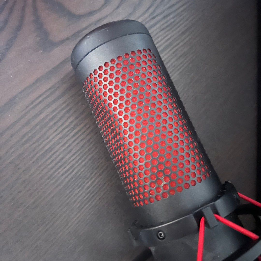 HyperX Quadcast microphone, Audio, Microphones on Carousell