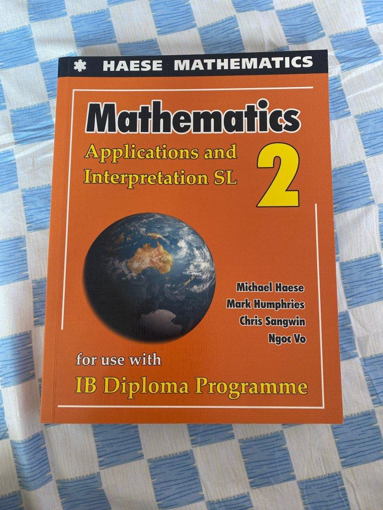 IBDP Math AI SL textbook, Hobbies & Toys, Books & Magazines, Textbooks ...