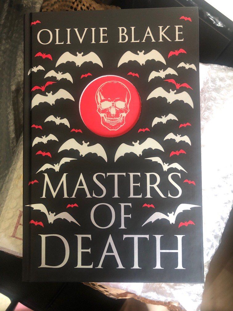 Illumicrate Masters of Death by Olivie Blake, Hobbies & Toys, Books ...