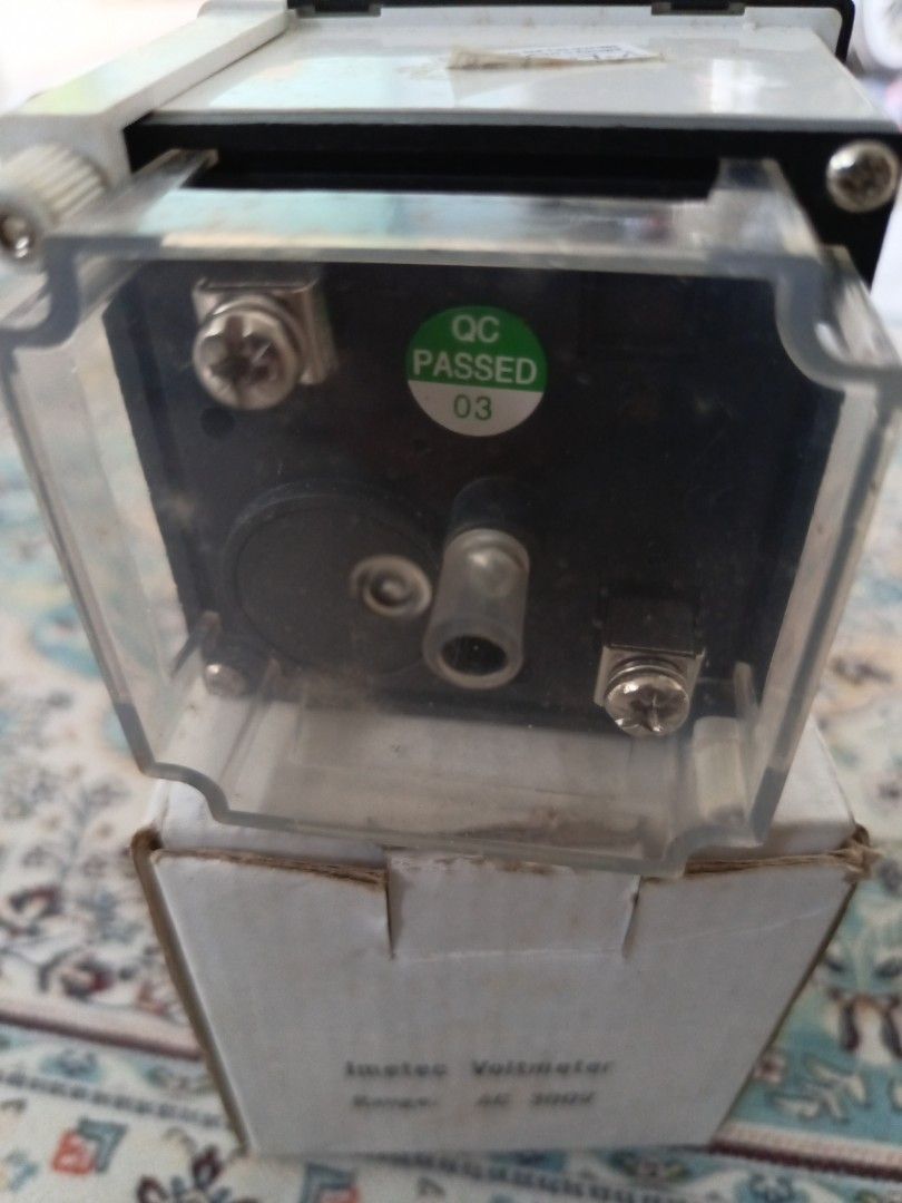 IMETEC Voltmeter + Ammeter, TV & Home Appliances, Electrical, Adaptors ...