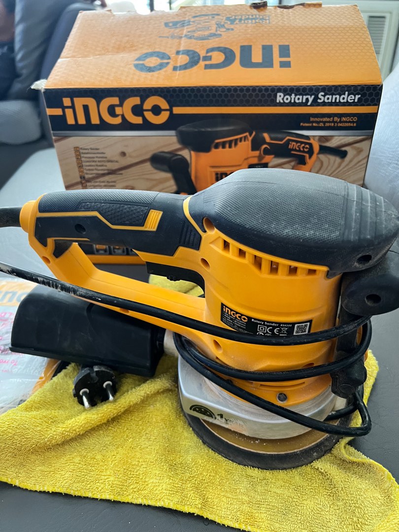 Ingco Rotary Sander 450W, Commercial & Industrial, Construction ...