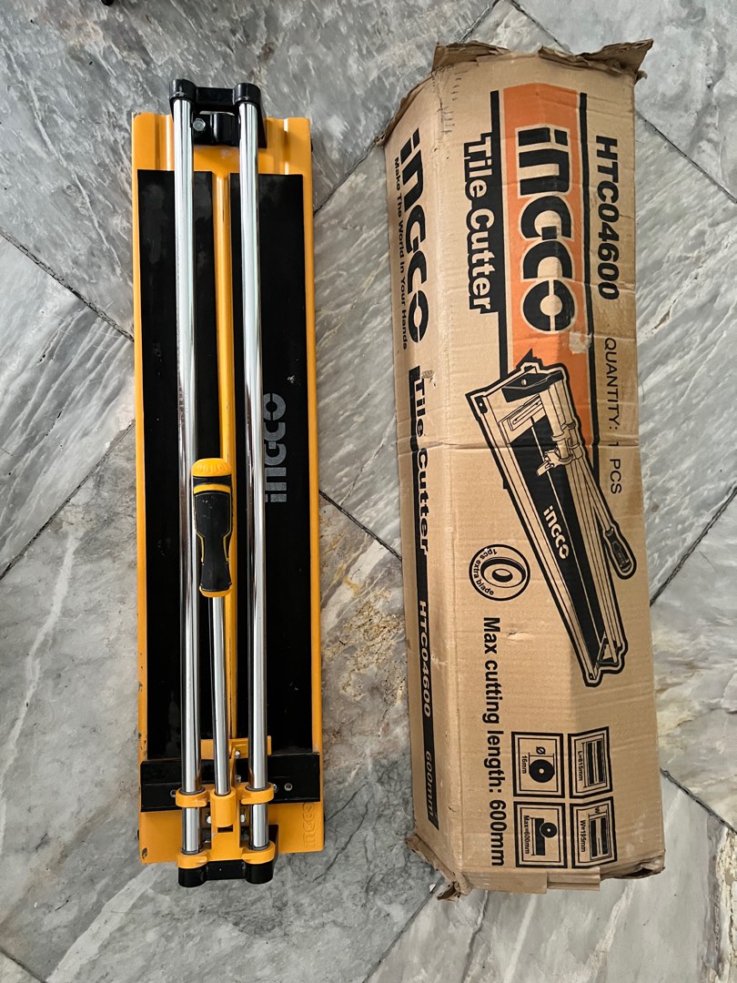 Ingco Tile Cutter 60cm Tile Length, Commercial & Industrial ...