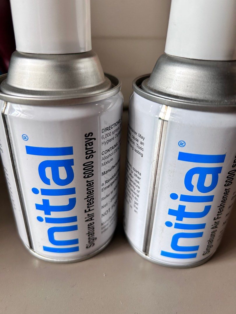 Initial air freshener, Furniture & Home Living, Home Improvement ...