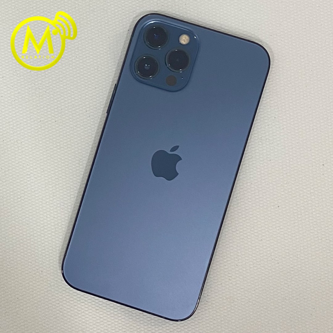 iPhone 12 Pro Max Pacific Blue 256GB, Mobile Phones & Gadgets, Mobile ...