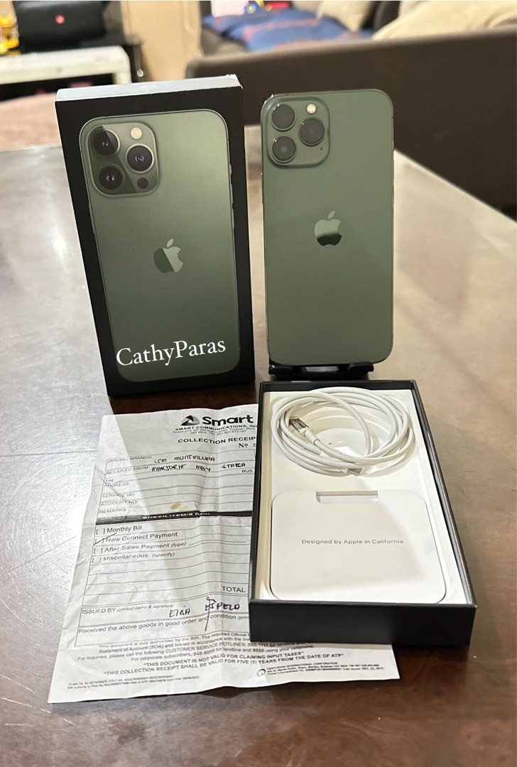 IPhone 13 ProMax in Alpine Green (256GB/Smart), Mobile Phones & Gadgets ...