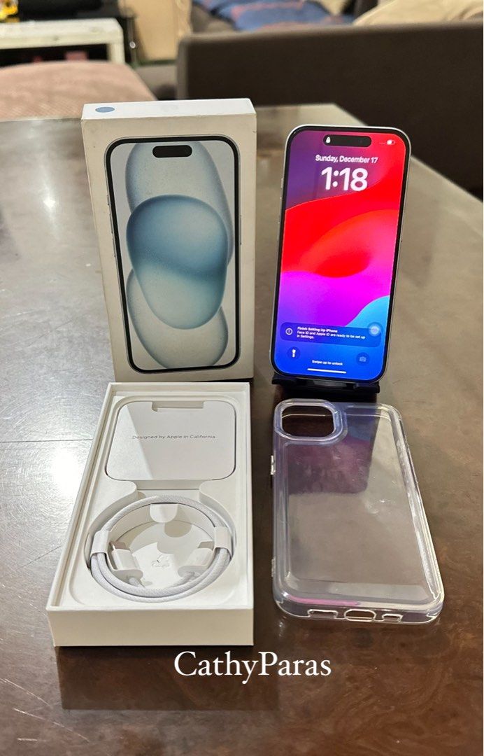 IPhone 15 in Blue (256GB/FU), Mobile Phones & Gadgets, Mobile Phones ...