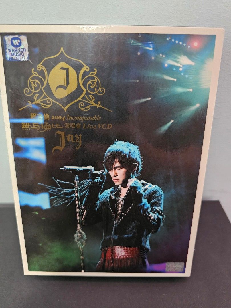 Jay Chou 2004 concert vcd, Hobbies & Toys, Music & Media, CDs & DVDs on Carousell