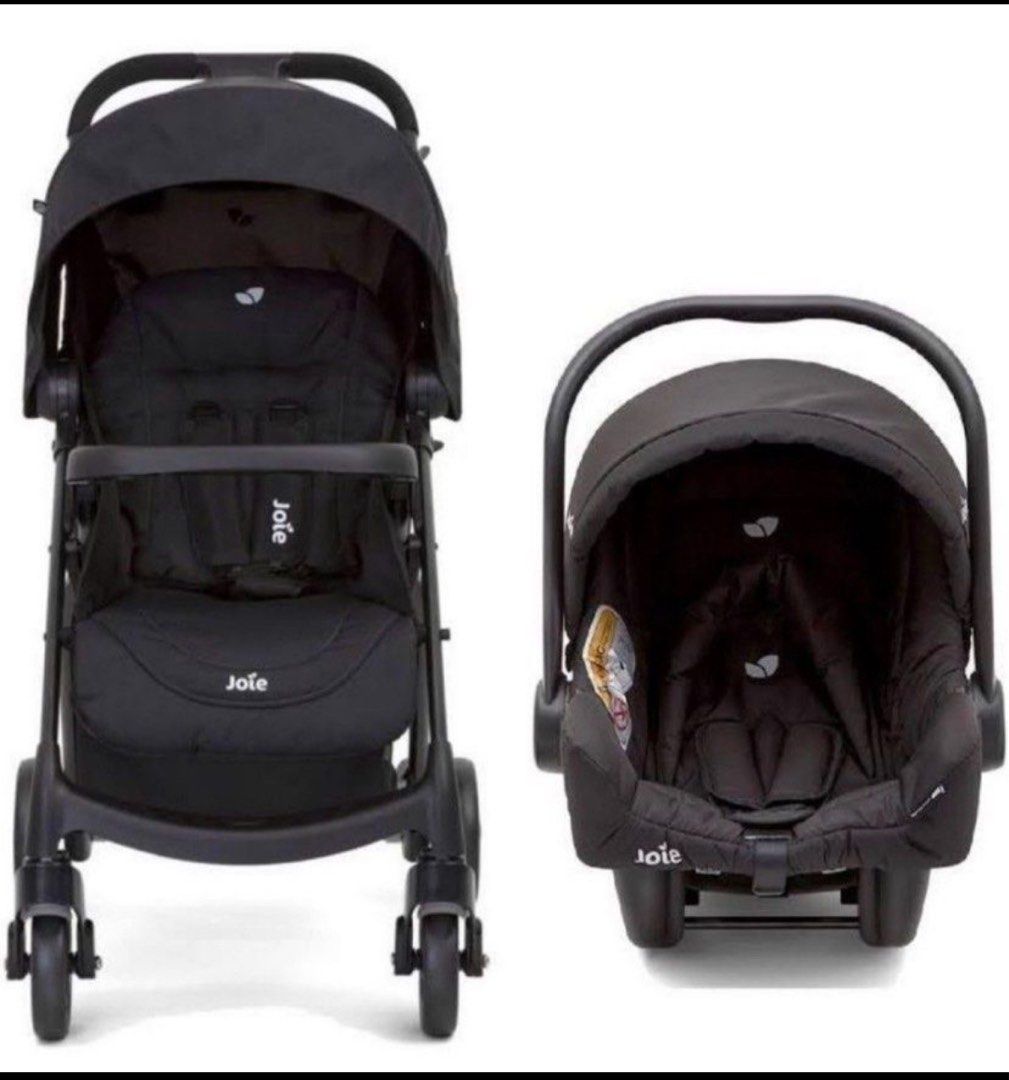 Joie Muze LX Travel System - Coal (Stroller + Juva Carseat), Babies ...