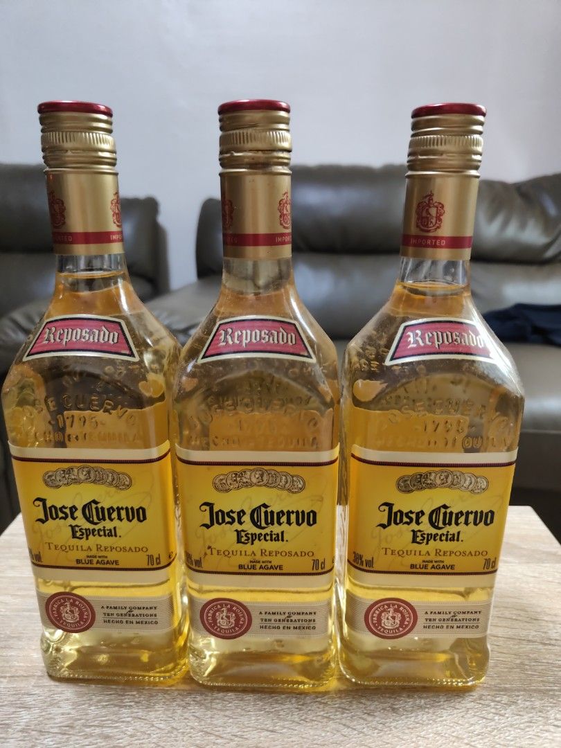 JOSE CUERUO TEQUILA REPOSADO 700ML, Food & Drinks, Alcoholic Beverages ...