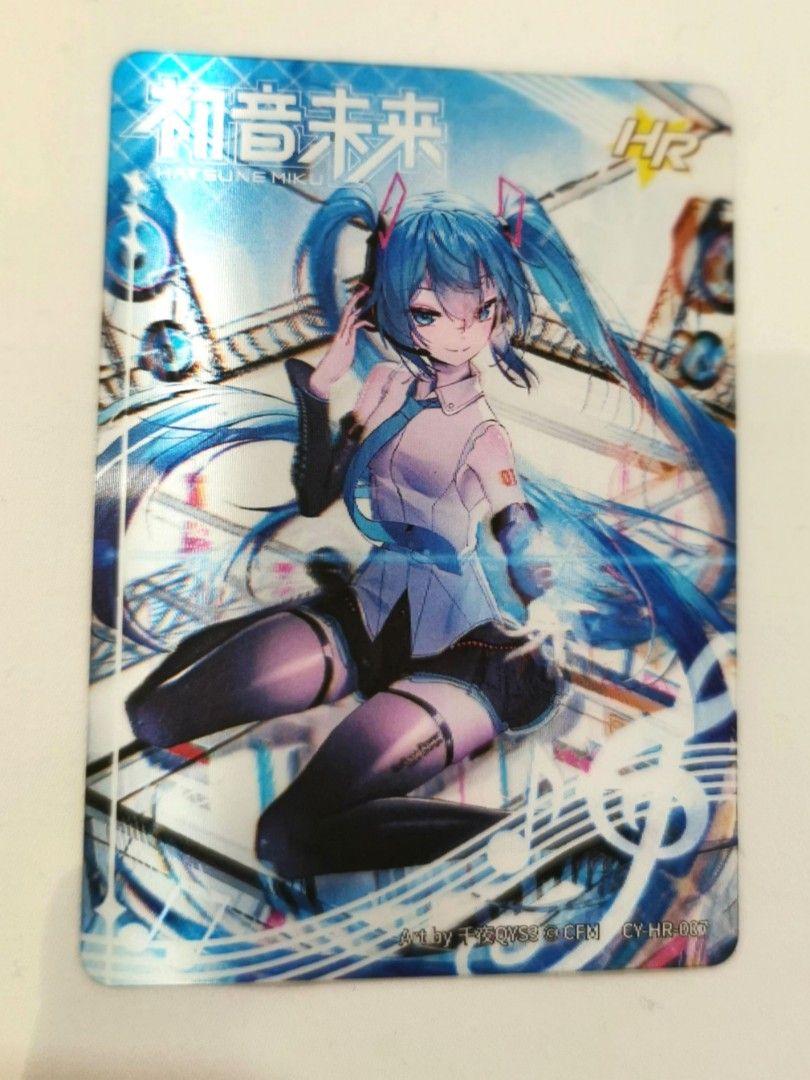 Kayou Vocaloid Hatsune Miku 16th Anniversary collectible cards, Hobbies ...