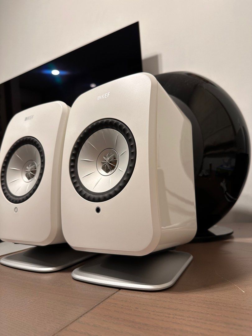KEF LSX I + KEF sub HTB2, 音響器材, Soundbar、揚聲器、藍牙喇叭、耳擴 - Carousell