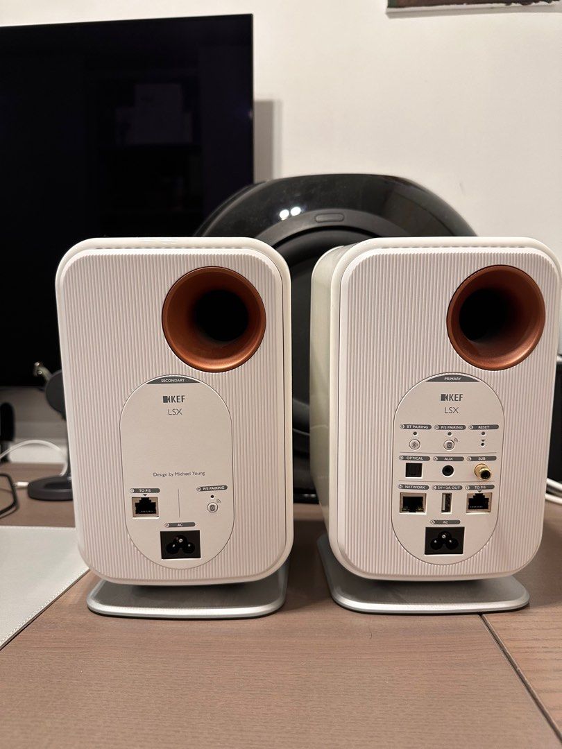 KEF LSX I + KEF sub HTB2, 音響器材, Soundbar、揚聲器、藍牙喇叭、耳擴 - Carousell