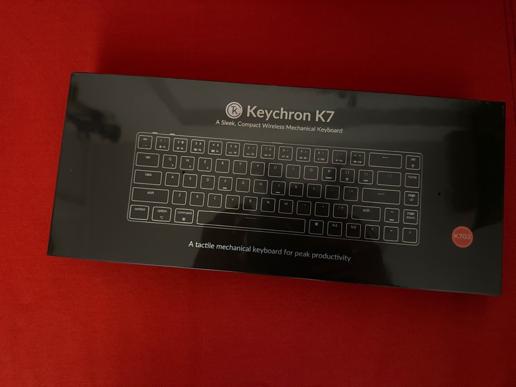 Keychron K7 brand new, Computers & Tech, Parts & Accessories, Computer ...