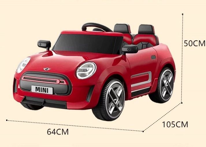 (NEW) Mini Cooper Kids Electric Car with Remote Control & Self Drive ...