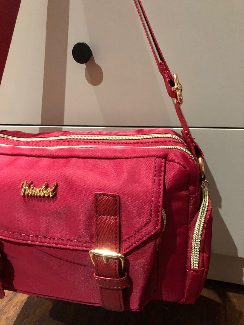Kimbell Red Bag, Women's Fashion, Bags & Wallets, Cross-body Bags on ...