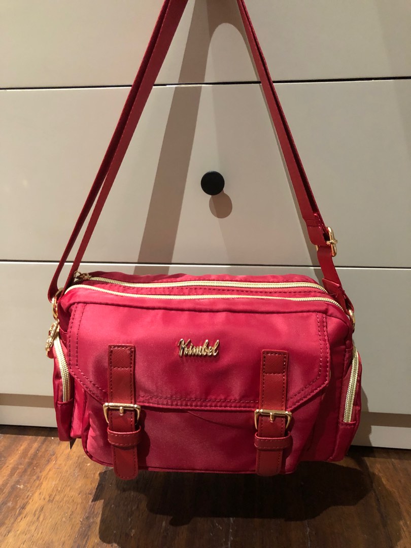 Kimbell Red Bag, Women's Fashion, Bags & Wallets, Cross-body Bags on ...