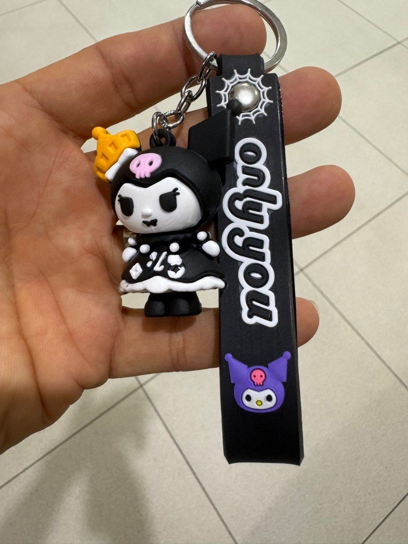 Kuromi keychain, Hobbies & Toys, Memorabilia & Collectibles, Religious ...