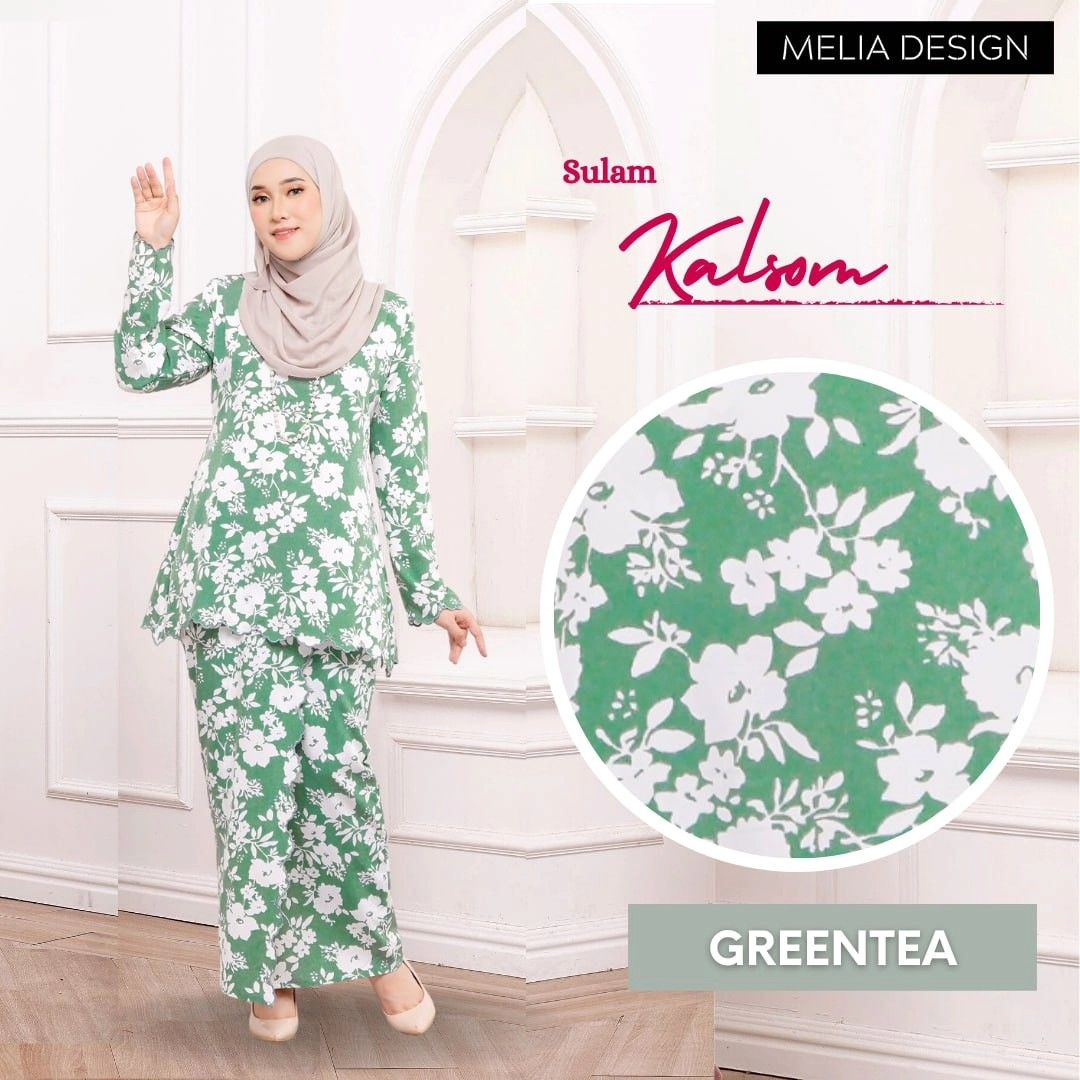 Kurung Kedah Kalsom, Women's Fashion, Muslimah Fashion, Baju Kurung ...