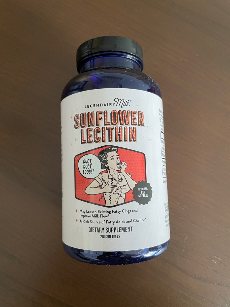 Legendairy Milk Sunflower Lecithin, Health & Nutrition, Health ...
