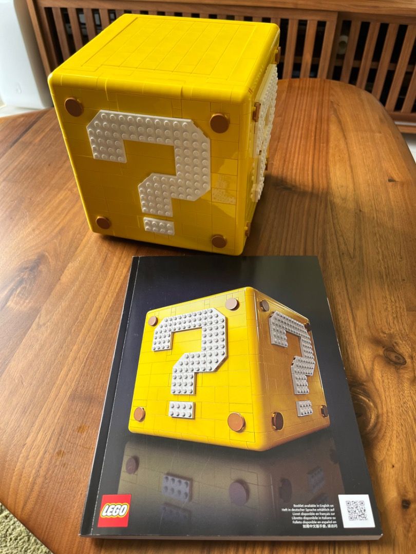Lego Mario Question mark, Hobbies & Toys, Toys & Games on Carousell