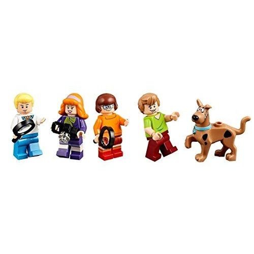 Lego Scooby Doo Minifigure set of 5 SCD008 Fred, SCD004, Velma, SCD005 ...