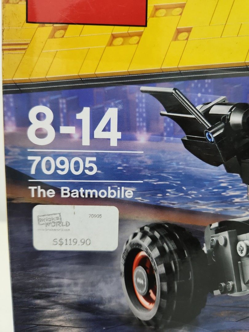 LEGO THE BATMAN MOVIE 70905 THE BATMOBILE, Hobbies & Toys, Toys & Games ...