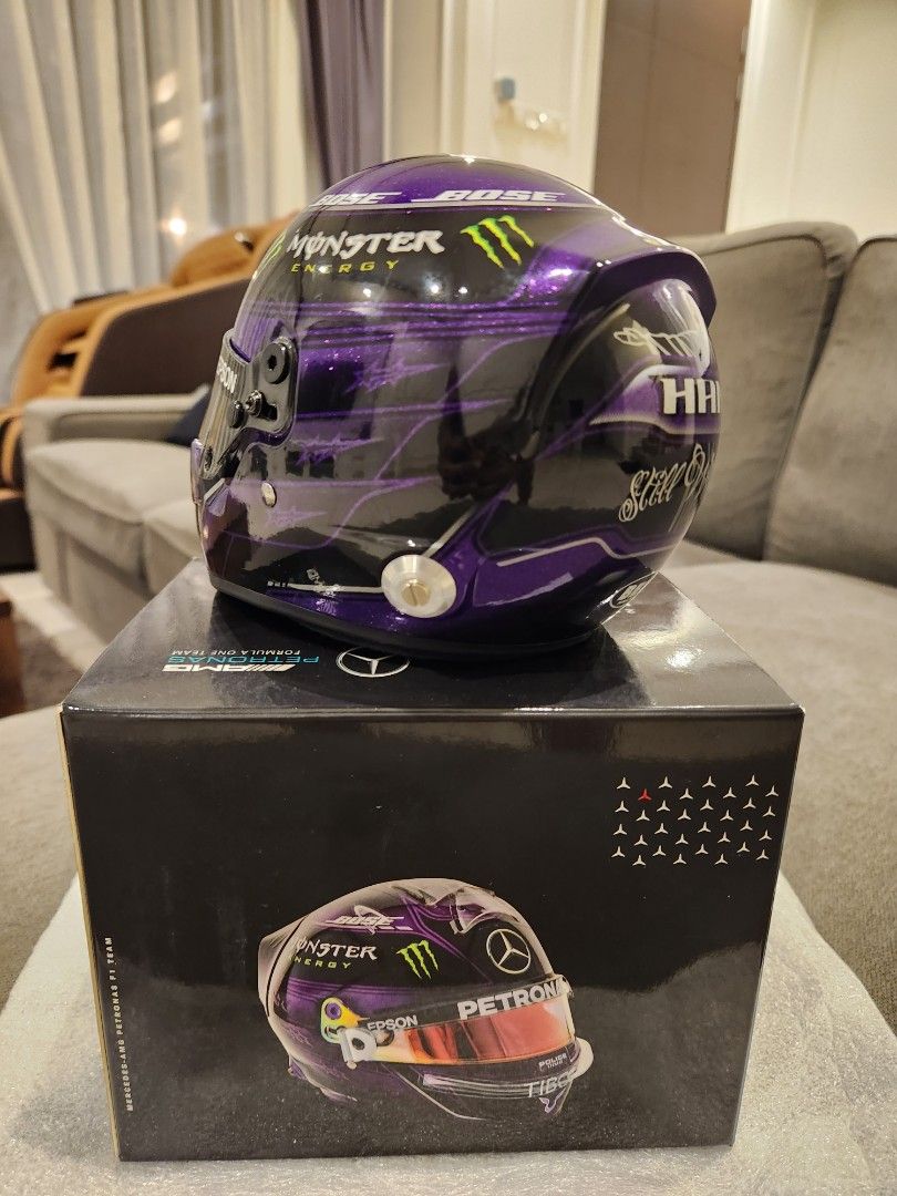 LEWIS HAMILTON 1:2 SCALE HELMET 2020 SEASON, Hobbies & Toys ...