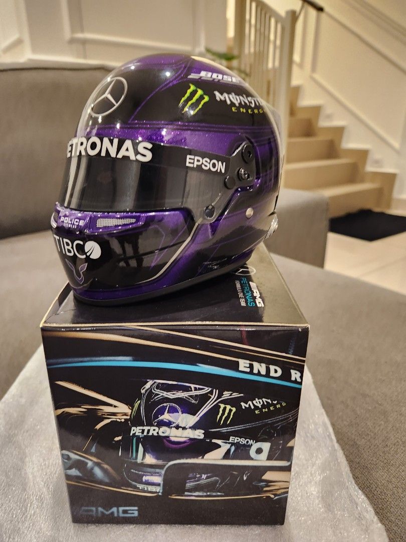 LEWIS HAMILTON 1:2 SCALE HELMET 2020 SEASON, Hobbies & Toys ...