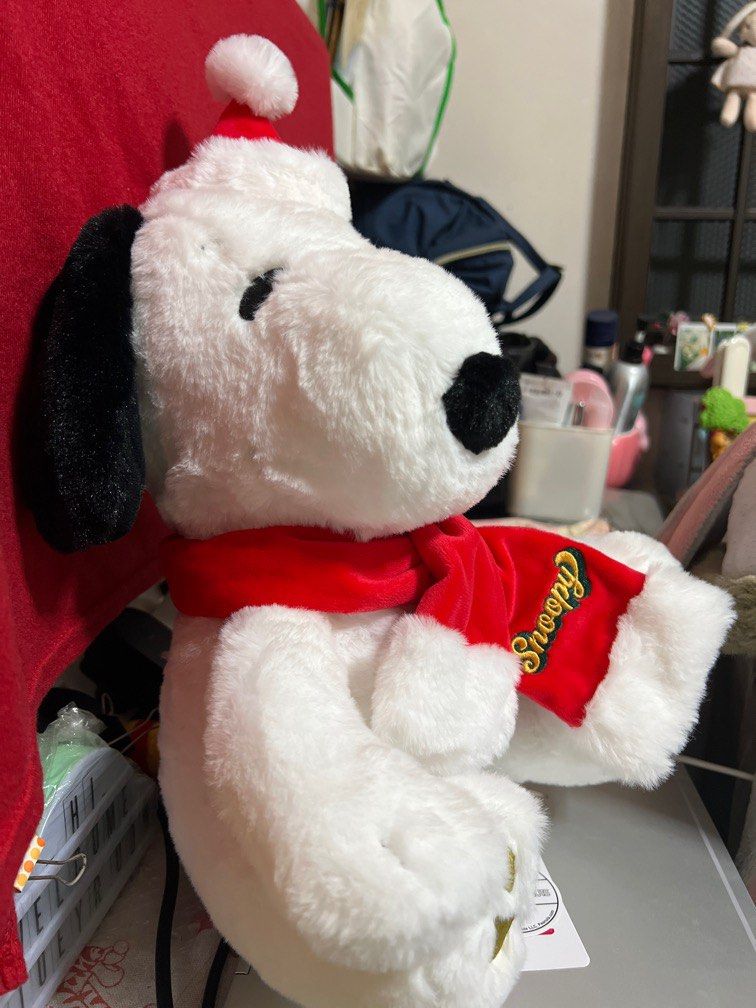 Limited Edition Christmas Snoopy Peanuts Plush, Hobbies & Toys, Toys ...