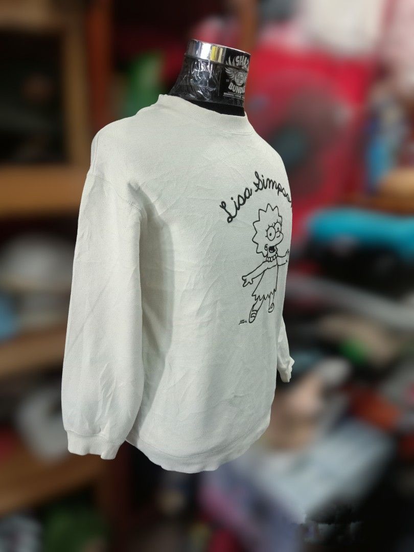 Lisa Simpson Sweatshirt, Men's Fashion, Coats, Jackets and Outerwear on ...