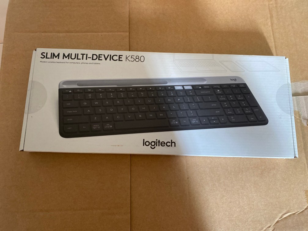 Logitech Wireless Keyboard K580 Computers And Tech Parts And Accessories Computer Keyboard On