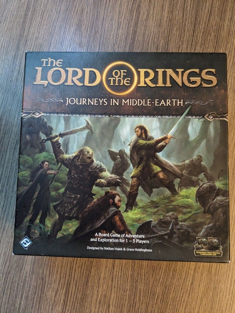 Lord of the Rings Journey's in Middle earth board game, Hobbies & Toys ...