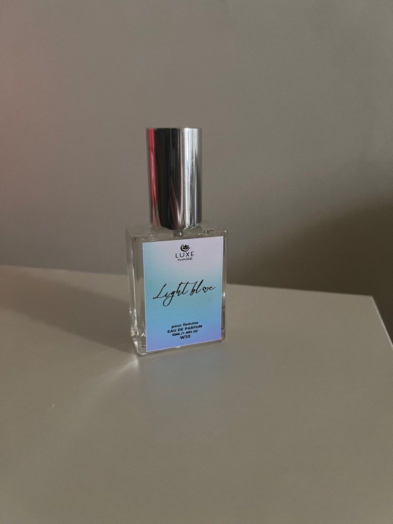 Luxe Essential EDP (Light Blue), Beauty & Personal Care, Fragrance & Deodorants on Carousell