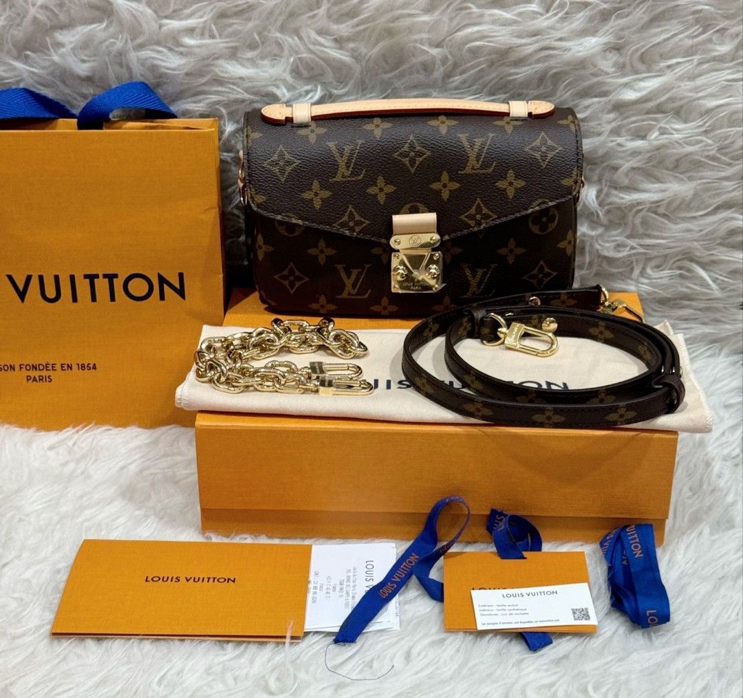LV metis East west, Barang Mewah, Tas & Dompet di Carousell