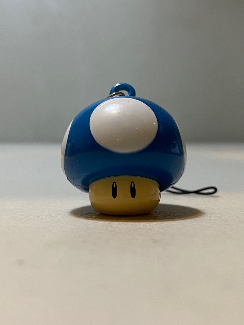 Mario mini mushroom phone charm, Hobbies & Toys, Toys & Games on Carousell