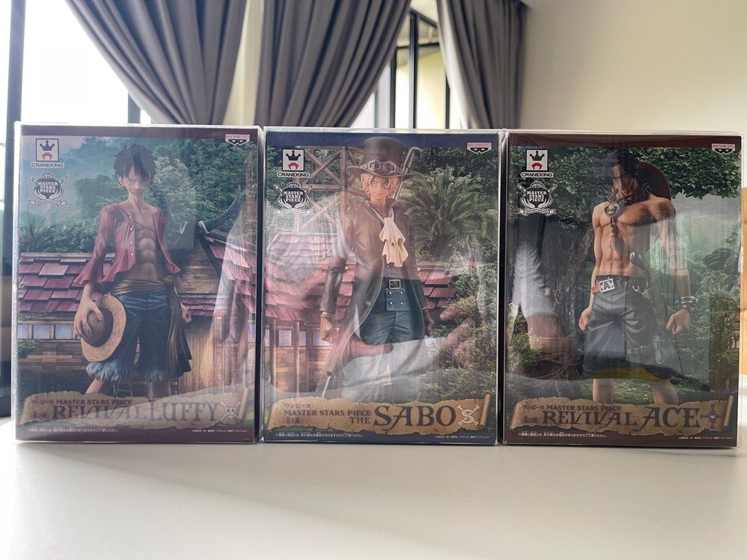 Master Star Piece Luffy, Ace and Sabo, Hobbies & Toys, Toys & Games on ...