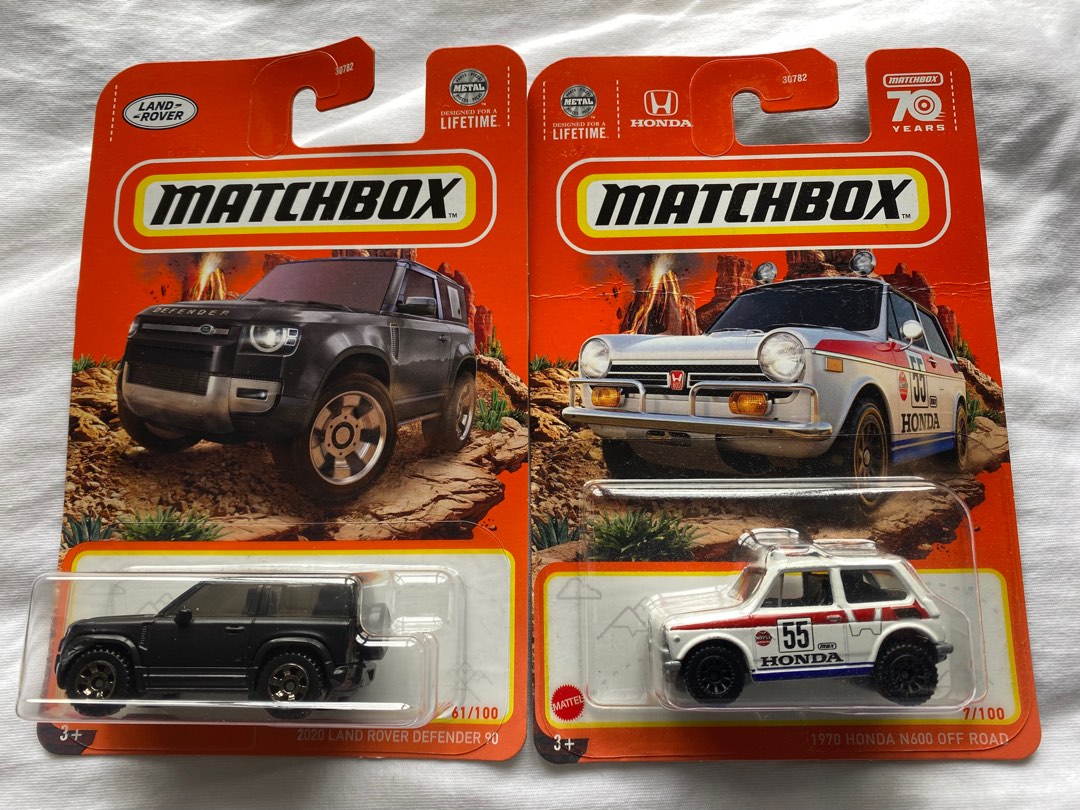 Matchbox 2020 Land Rover Defender 90 & 1970 Honda N600, Hobbies & Toys ...