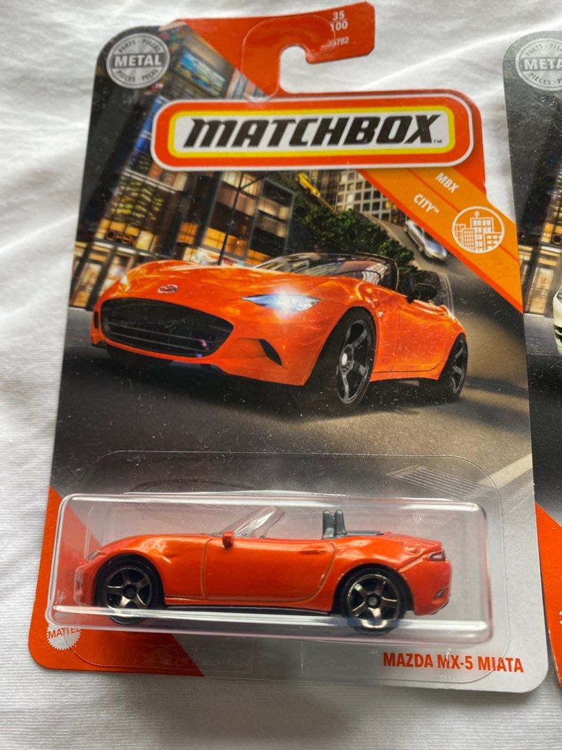 Matchbox Mazda MX-5 Miata Porsche 911 Carrera Cabriolet, Hobbies & Toys ...
