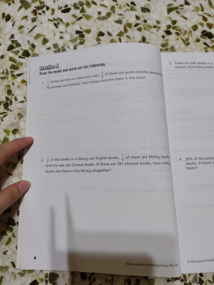 Mathematics model drawing assessment book, Hobbies & Toys, Books ...