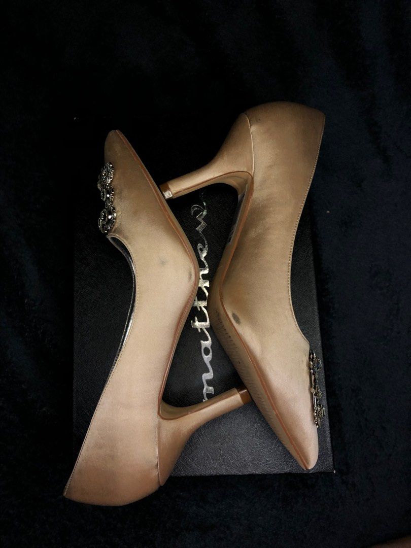 Mathhews Sandals - Edward Heel Pumps, Women's Fashion, Footwear, Heels ...