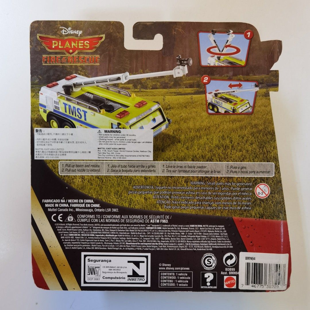 Mattel Disney Cars Disney PLANES: Fire & Rescue 1:55 Deluxe Die Cast ...