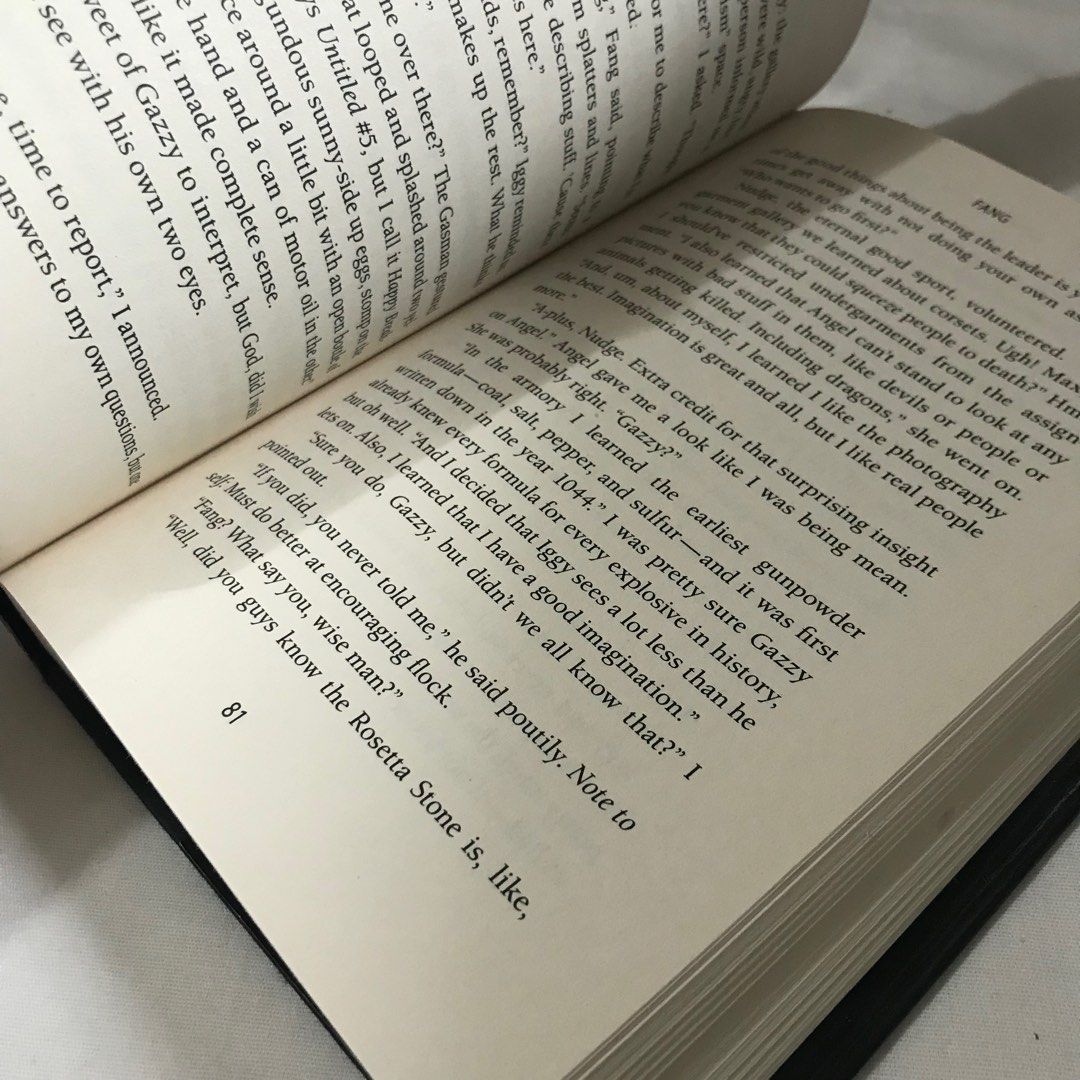 Maximum Ride: Fang by James Patterson (Hard Cover), Hobbies & Toys ...