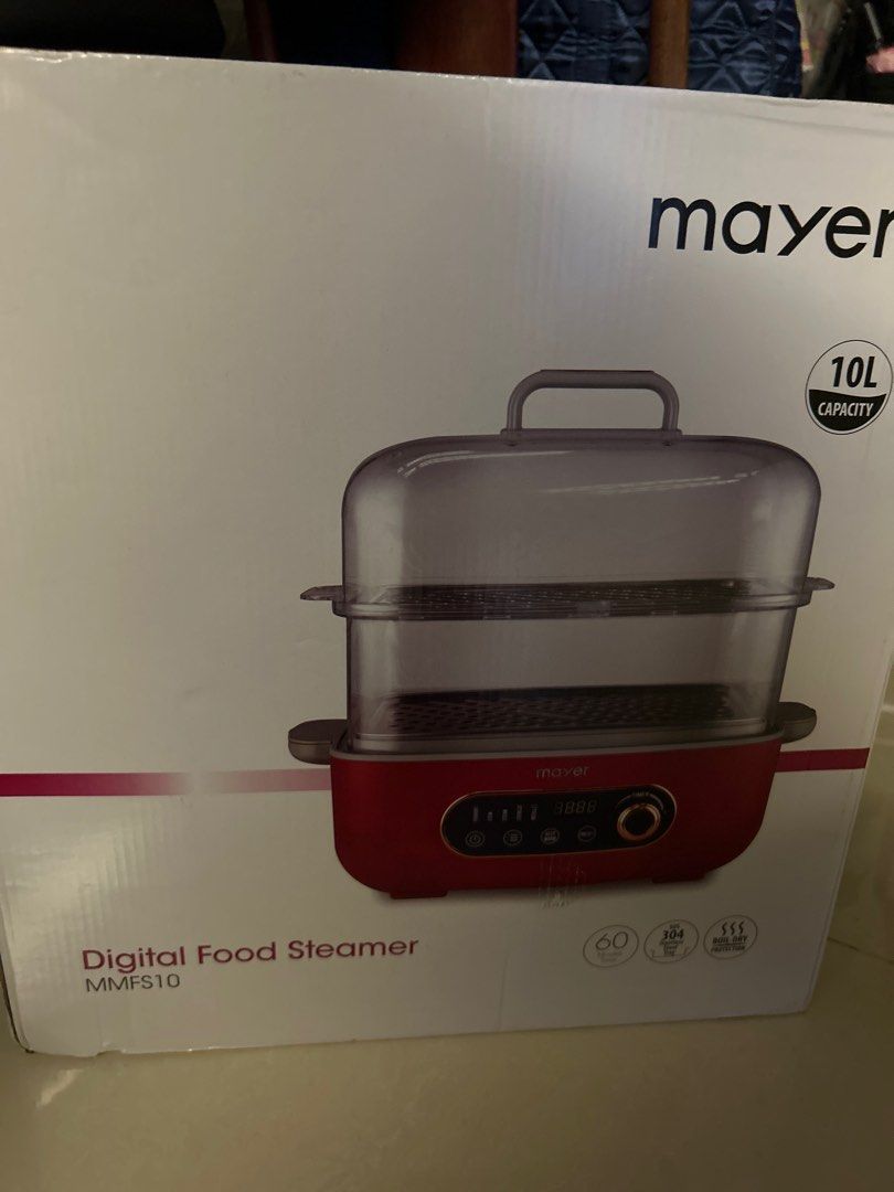Mayer 10L Digital Food Steamer [MMFS10], TV & Home Appliances, Kitchen ...