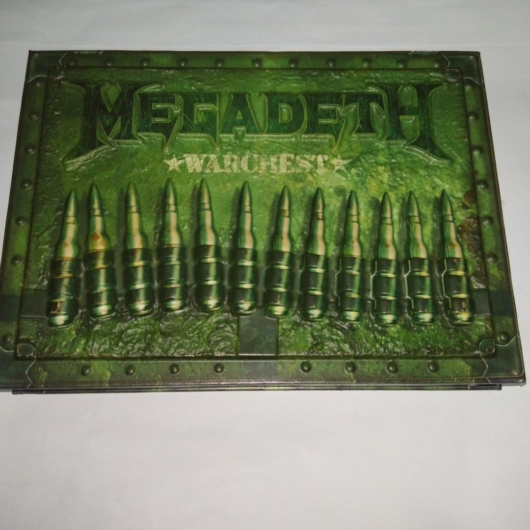 Megadeth Warchest, Hobbies & Toys, Music & Media, CDs & DVDs on Carousell