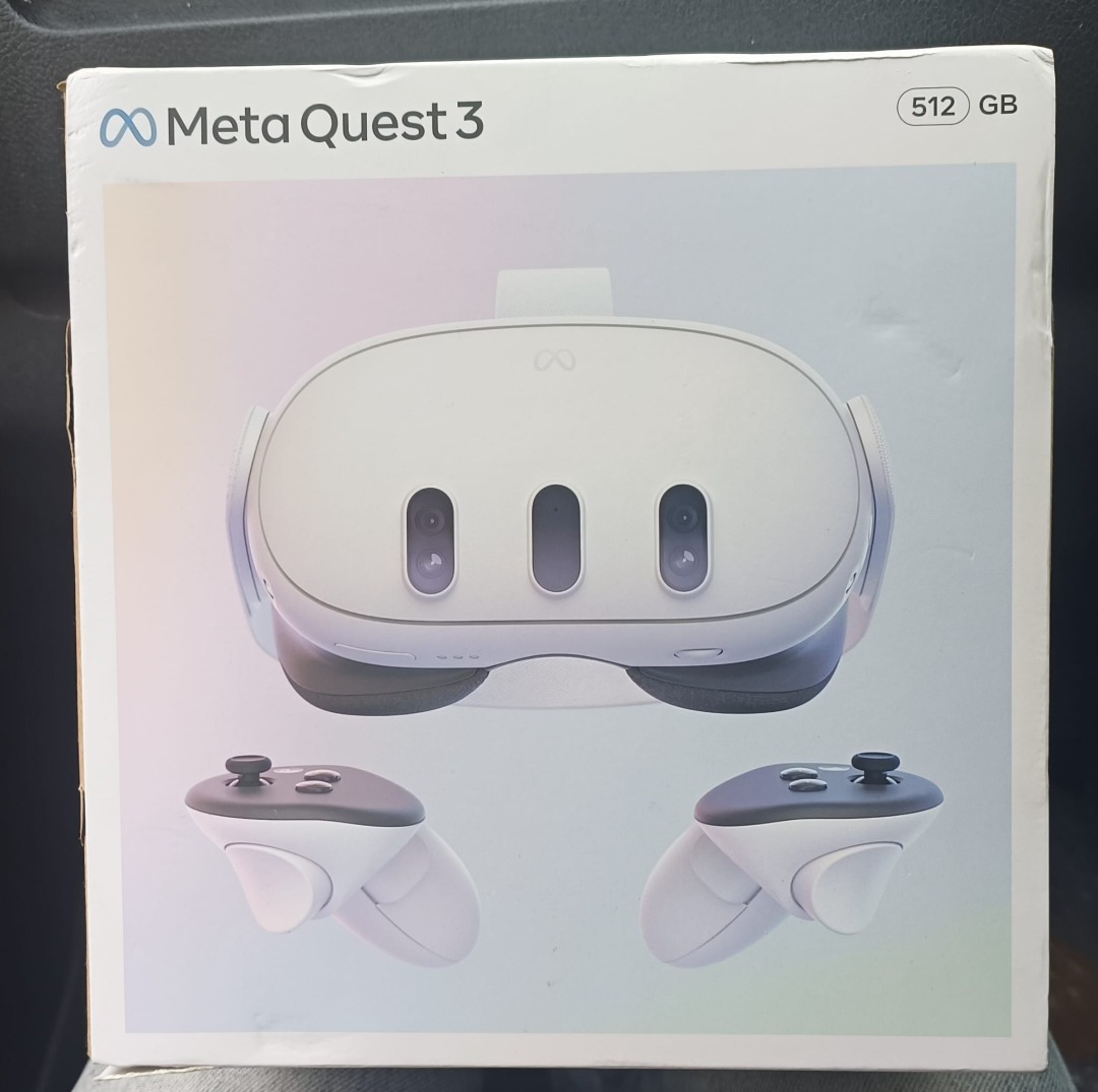 Meta Quest 3 512GB, Video Gaming, Gaming Accessories, Virtual Reality ...